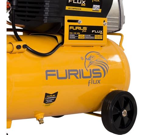Compresor De Aire 25 Ltrs 115 Psi Furius Mercado Libre