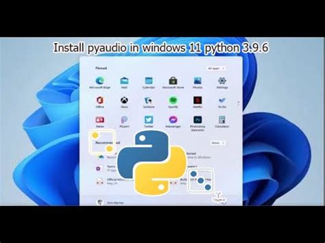 Windows 11 Install Pyaudio How To Install Pyaudio Python 3 9