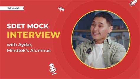 Java Sdet Mock Interview With Aydar Mindteks Alumnus Youtube