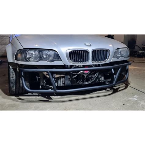 Bmw E46 M Sport M3 Front Bash Bar Born2drift Drift And Motorsport Parts