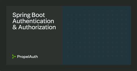 How Propelauth Supports Spring Boot Authorization Andrew Israel Posted On The Topic Linkedin