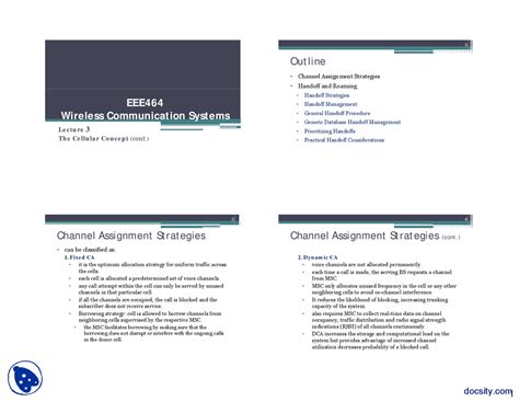 The Cellular Concept 2 Cellular Systems And Wireless Communication