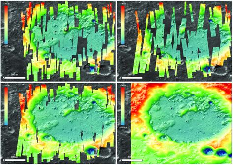 An Overview Of The Resultant Lroc Nac Madnet Dtm Mosaics Colourised