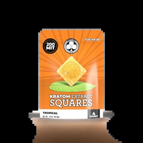 Club 13 Kratom Extract Squares Kratomworx