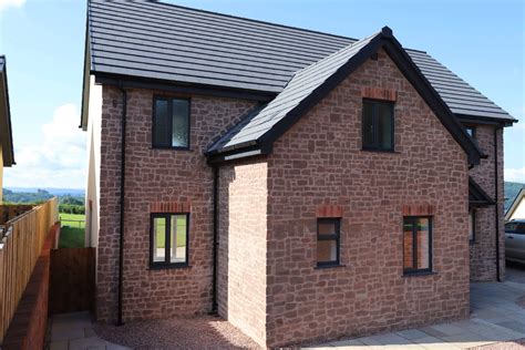 L Shaped Corners Natural Stone Wall Cladding Red Brown Sandstone