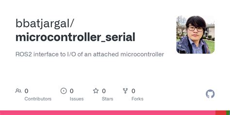 Github Bbatjargalmicrocontrollerserial Ros2 Interface To Io Of An Attached Microcontroller