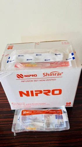 Polyethylene Nipro Shinrai Non Vented Infusion Set At ₹ 1103piece In