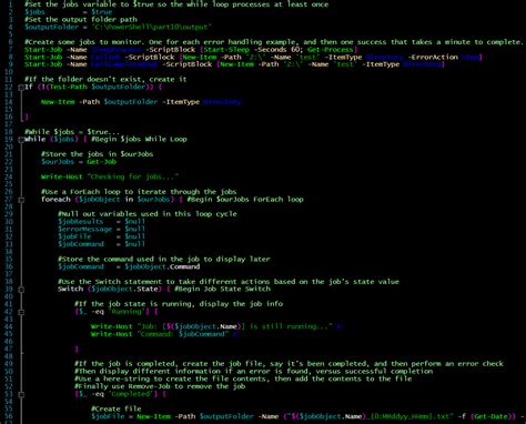 Powershell Getting Started Jobs — The Ginger Ninja