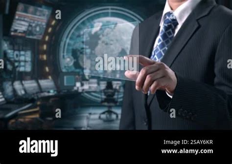 Business Person Delve Into Data Analytics To Uncover Trends And Insights From Predictive Big