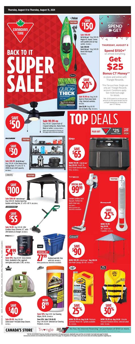 Canadian Tire Canada Flyers