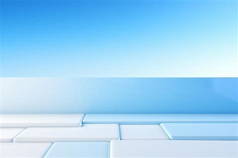Premium Photo Abstract Background Of Blue And White Cubes With Shadow 3d Render