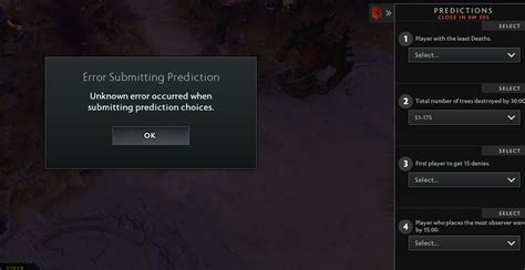 Broken Predictions Today · Issue 3159 · Valvesoftwaredota2 Gameplay