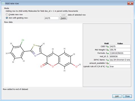 Ijc Tutorial Building More Complex Relational Data Models Chemaxon Docs
