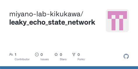 Github Miyano Lab Kikukawa Leaky Echo State Network