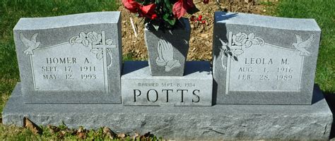 Homer Allen Potts 1911 1993 Find A Grave Memorial
