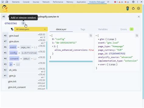 Test And Debug Analyzify Setup Analyzify Docs