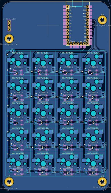 Pcb And Schematic Review 20 Key Macropad R Printedcircuitboard