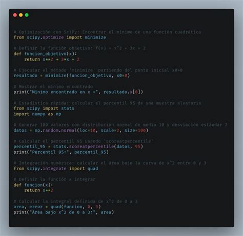 Python Scipy Datascience Machinelearning Cienciadedatos