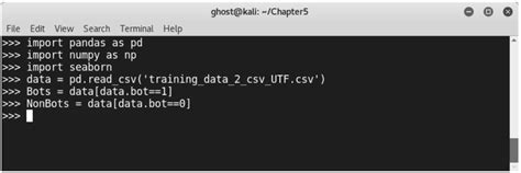 build botnet detectors using machine learning algorithms in python