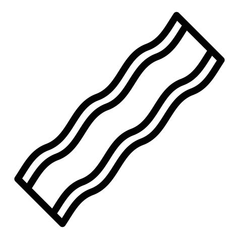 Bacon Pork Icon Outline Style 15603699 Vector Art At Vecteezy Bacon Pork Icon Outline Style 15603699 Vector Art At Vecteezy
