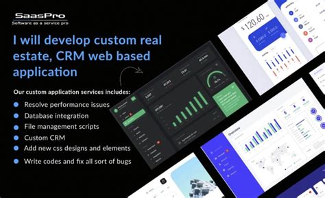 design custom real estate crm web based application by softwareservis