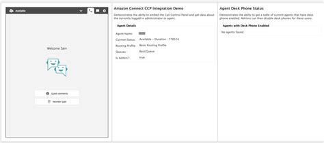 Manage Agent Softphone Settings With A Custom Contact Control Panel Aws Contact Center