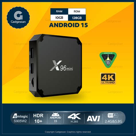 X96 Mini 10gb 128gb Android 15 4k Smart Android Tv Box Daraz Pk