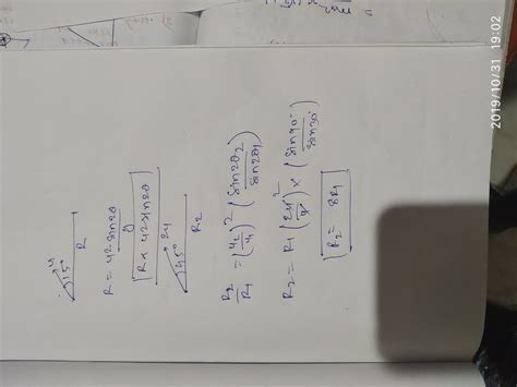 5 a projectile thrown with an initial speed u and angle of projection