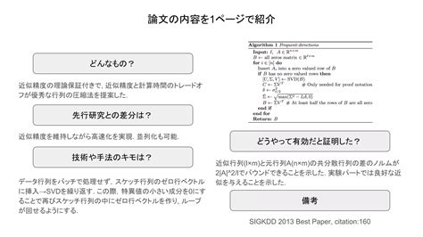Simple And Deterministic Matrix Sketching Ppt