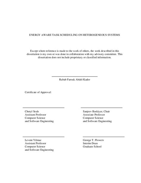 Pdf Energy Aware Dag Scheduling On Heterogeneous Systems