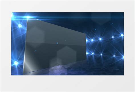 特效科技文化展示图片边框视频素材下载aep格式熊猫办公