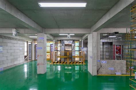 建筑工法楼实训基地 建筑工程学院 滁州职业技术学院