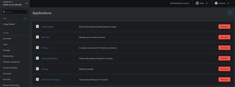 Extend The Rhel Web Console By Adding Applications