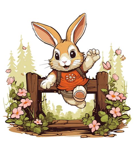 Kaninhop Your Rabbit As An Obstacle Champion Digital Art By Benjamin Burkert Fine Art America