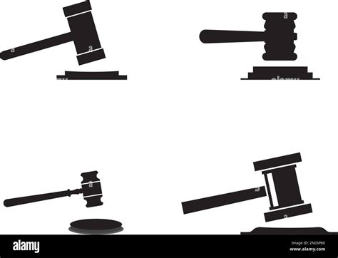 Hammer Icon Vector Design Illustration Stock Vector Image And Art Alamy