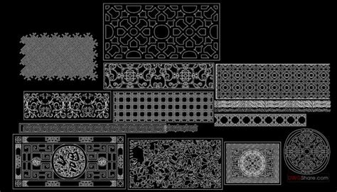 Decorative Pattern Free Download Free Cad Blocks Download DWG Models For Architects