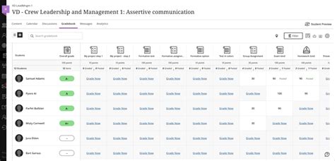 Gradebook View Saved 390052 Blackboard Help