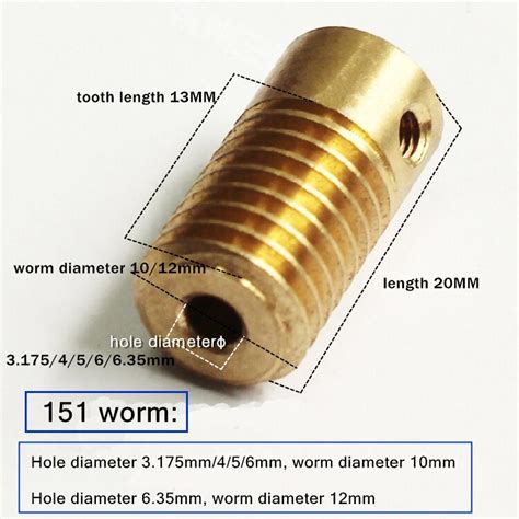 065151 05 Modulus Turbine Worm Gear Hole Diam Vicedeal
