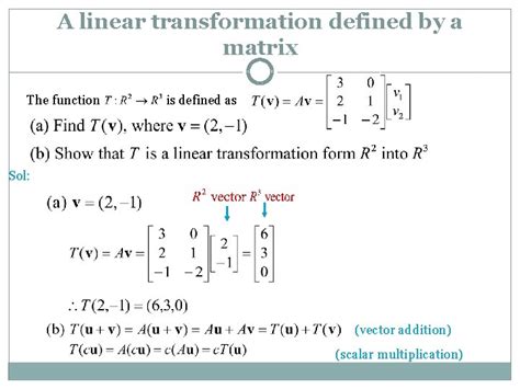 Lecture 8 Linear Mappings Delivered By Iksan Bukhori