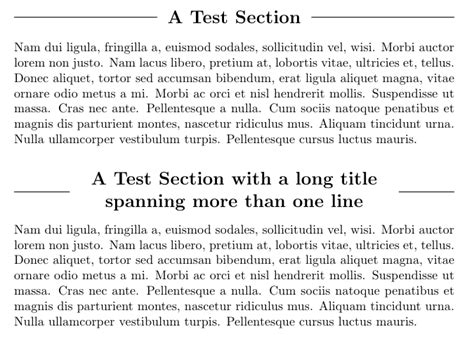 Sectioning Specific Section Format TeX LaTeX Stack Exchange