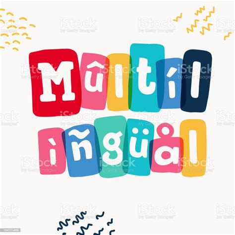 다채로운 프레임의 대담한 슬래브 세리프 심볼에서 영감을 받은 다국어 글자 기수 0명에 대한 스톡 벡터 아트 및 기타 이미지