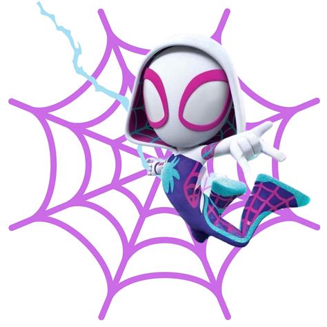 Spider Gwen Png Spidey And His Amazing Friends Clipart Spidey Sublimation Super Hero
