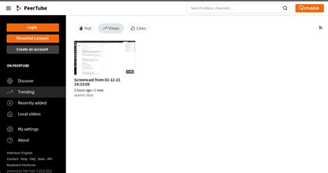 Peertube ThreeFold V3 Manual