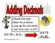 Decimal Babe Reference Mini Posters Adding Decimals Place Value