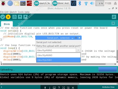 Interfacing Arduino With Raspberry Pi Using Serial Communication