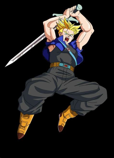Trunks Ssj Personajes De Dragon Ball Dibujos Animados Ikki Saint Seiya