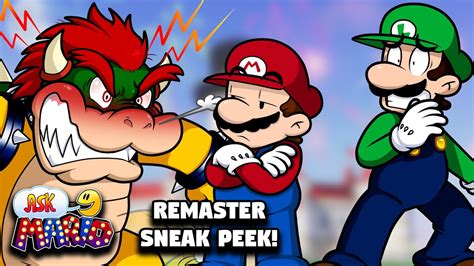 Ask Mario Remaster Sneak Peekupdate Youtube