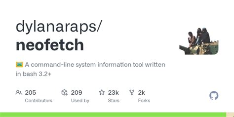neofetch is a command line system information tool written in bash 3 2