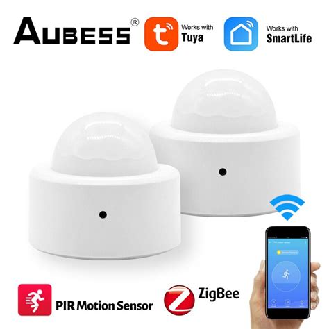 Jual Tuya ZigBee Smart PIR Motion Sensor Human Body Infrared Detector Shopee Indonesia