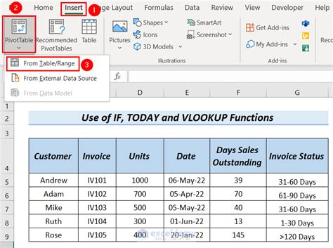 How To Find Ageing Days In Excel At Jerry Grantham Blog